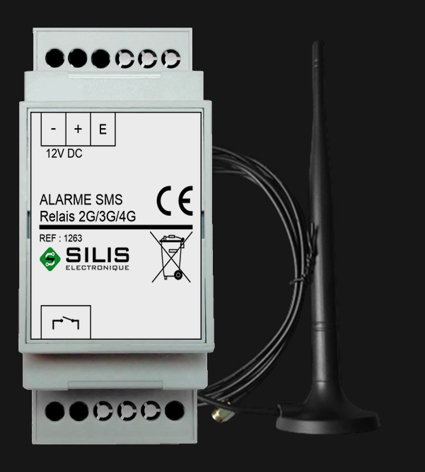 Alarme SMS Relais 2G/3G/4G - SILIS Électronique